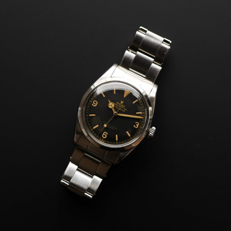 ロレックス/エクスプローラー1グロッシーダイヤル6610/ミニッツサークル/ROLEX EXPLORER 1 Ref.6610 “Gilt ...